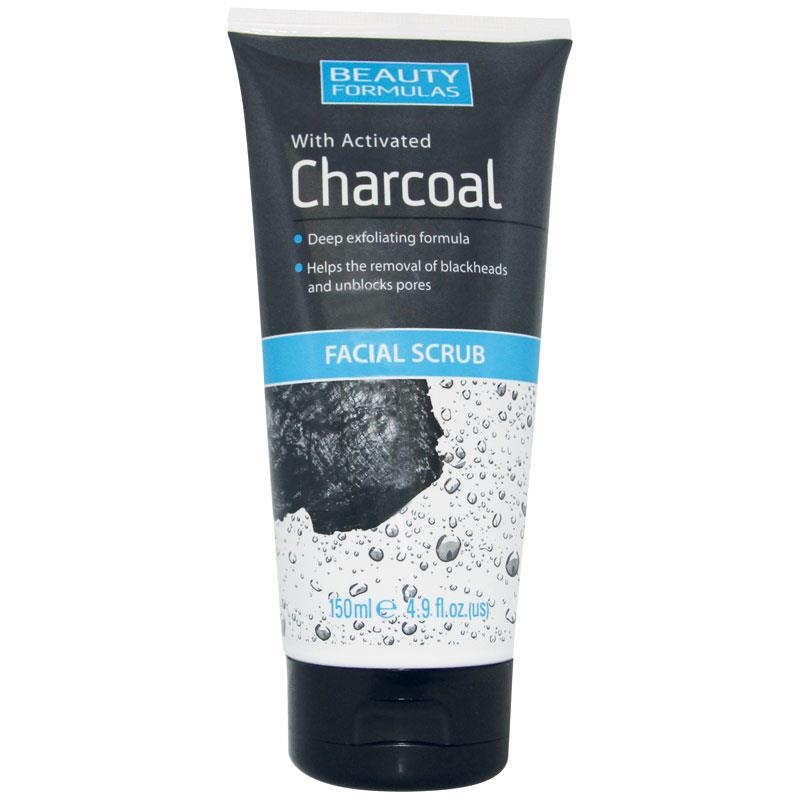 £1.00 CHARCOAL FACIAL SCRUB TUBE - Greenheys Sundries