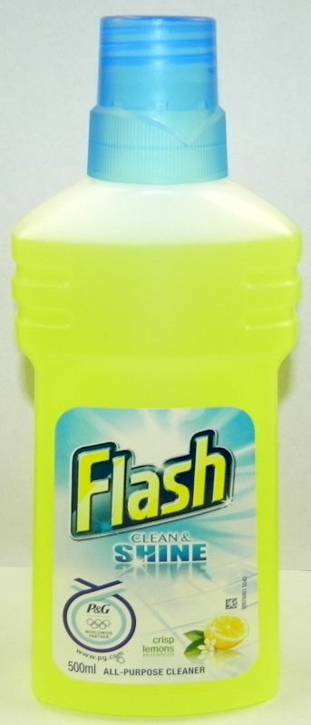 £1.00 FLASH 500mL LIQUID LEMON (12) - Greenheys Sundries