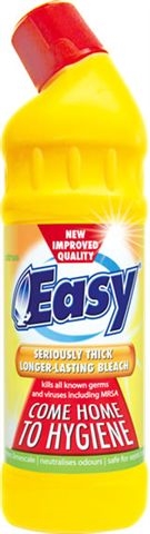 £1.00 EASY BLEACH 750ml YELLOW - Greenheys Sundries