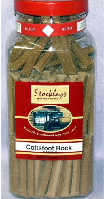 £0.20 COLTSFOOT ROCK JAR (180) - Greenheys Sundries
