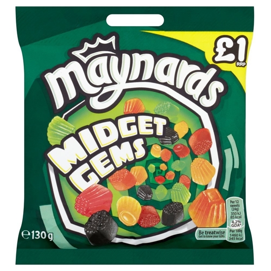 £1.00 MIDGET GEMS (12) - Greenheys Sundries