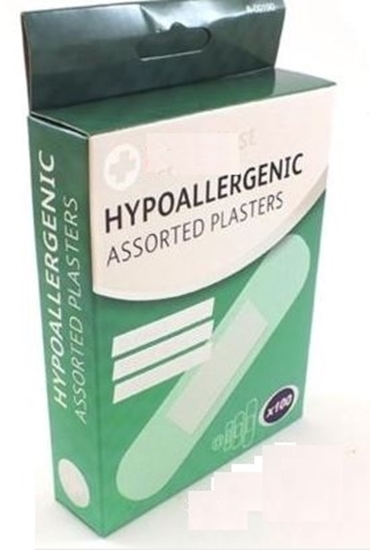 £1.49 HYPOALLERGENIC PLASTERS 100s (24) - Greenheys Sundries