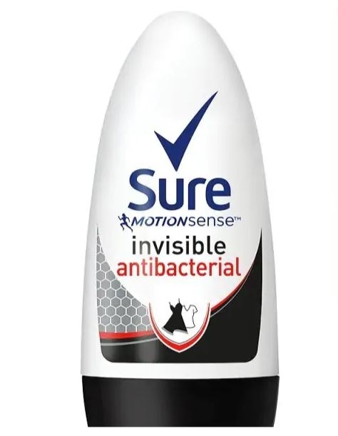 £1.00 SURE ROLL ON INVISIBLE ANTI-BAC (6 - Greenheys Sundries