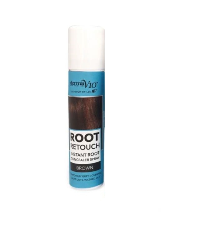 £1.99 DERMA ROOT CONCEAL SPRAY BRN - Greenheys Sundries