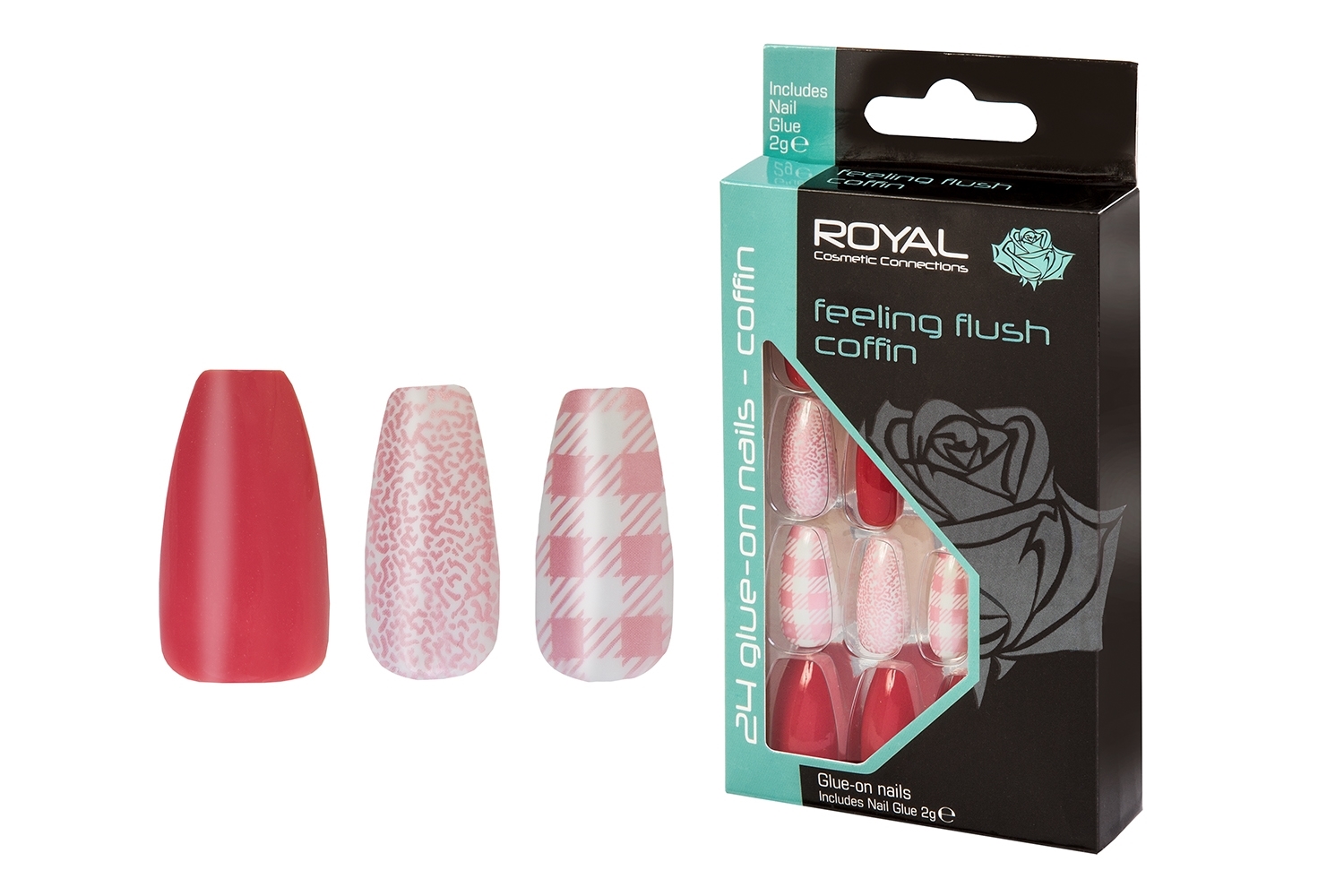 £2.99 ROYAL FEELING FLUSH NAILS - Greenheys Sundries