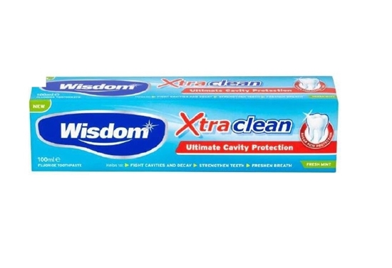 £1.00 WISDOM X.CLEAN 100ML T/PASTE - Greenheys Sundries