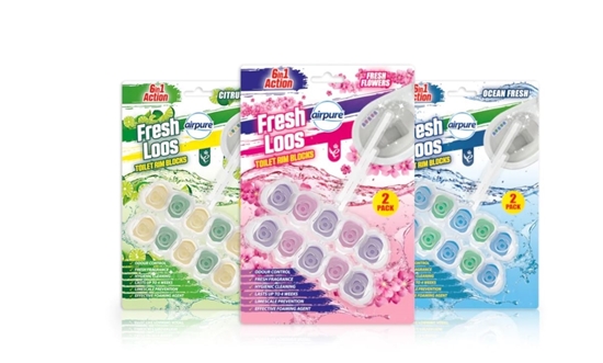 £1.25 TOILET RIM FRESH LOO RIM BLOCK - Greenheys Sundries